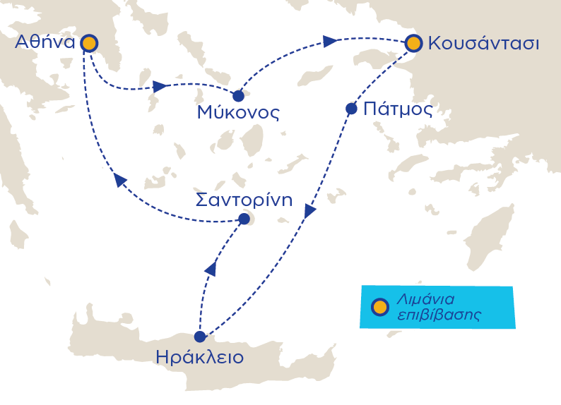 ΕΙΚΟΝΕΣ ΤΟΥ ΑΙΓΑΙΟΥ (ΜΑΡ – ΟΚΤ), 4 ημέρες | Golconda